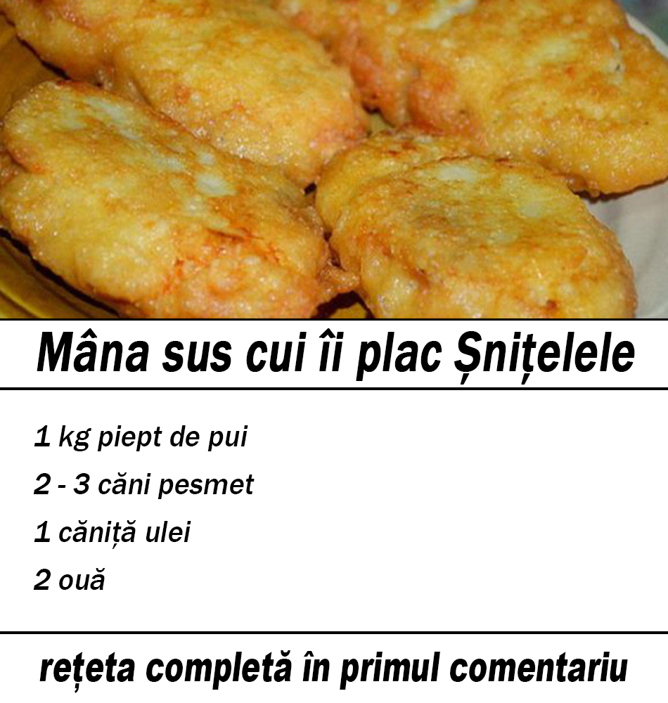 Pentru Gospodine: A.șa se fac cele mai bune și fragede șnițele ...